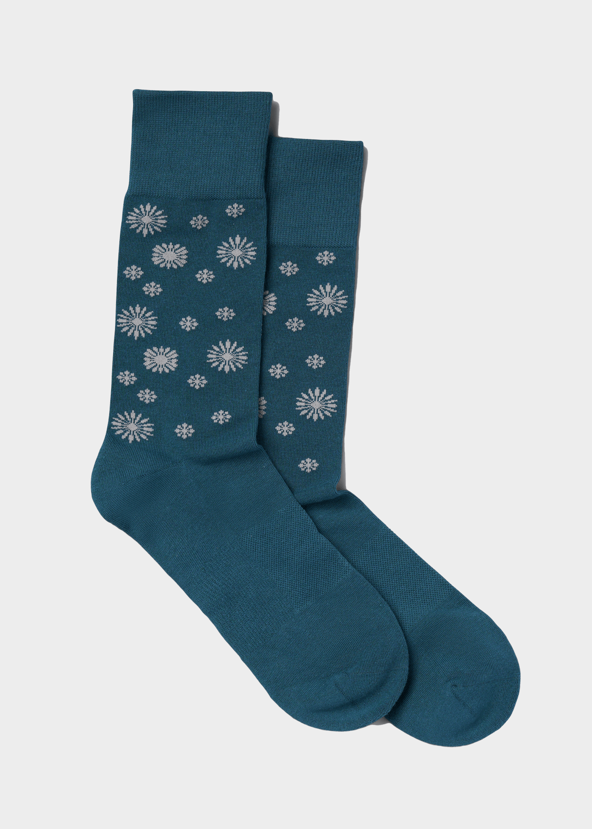 Everyday Comfort Socks - Snowflakes Pattern | Atica Man