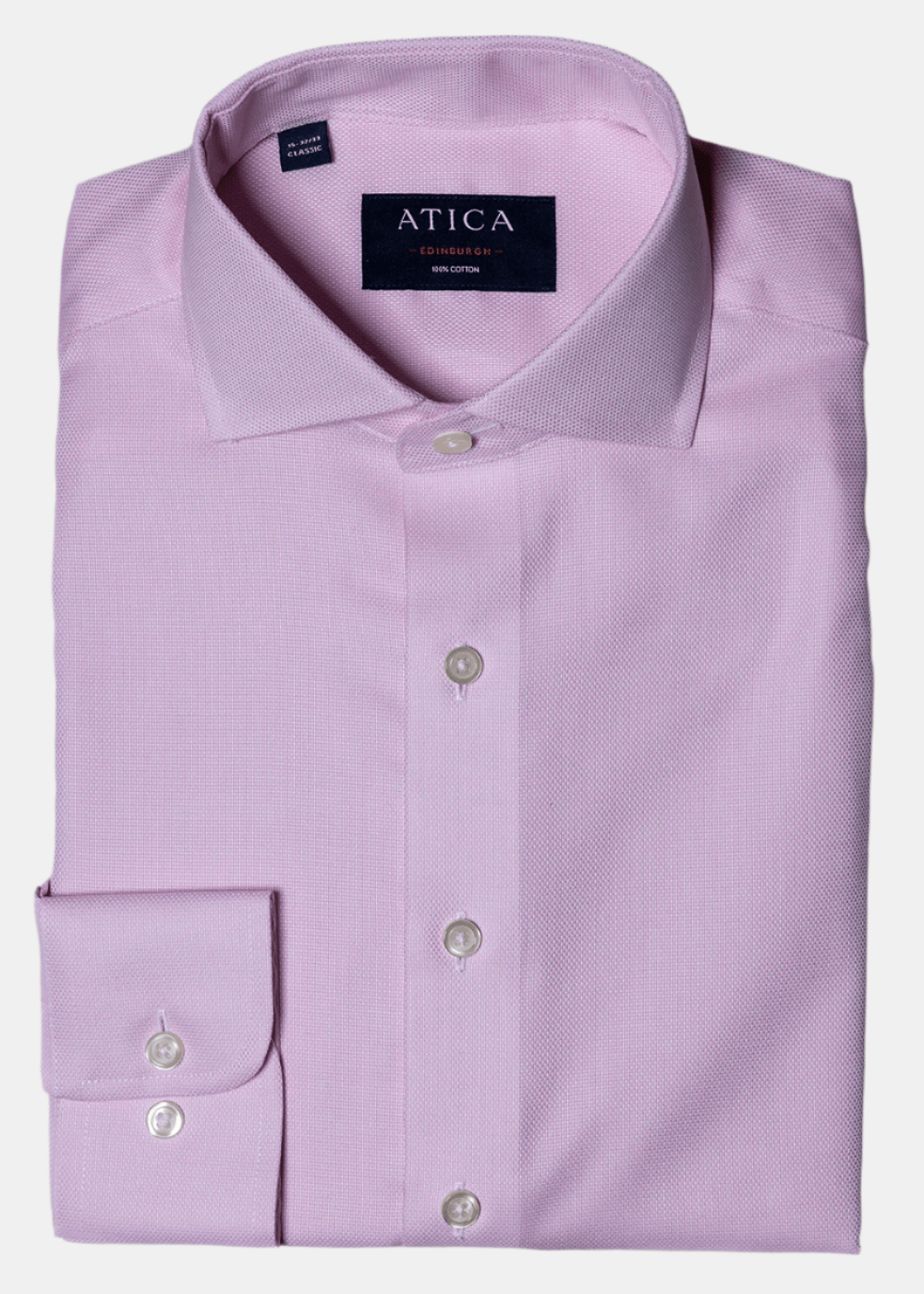 Edinburgh Pink Shirt | Atica Man