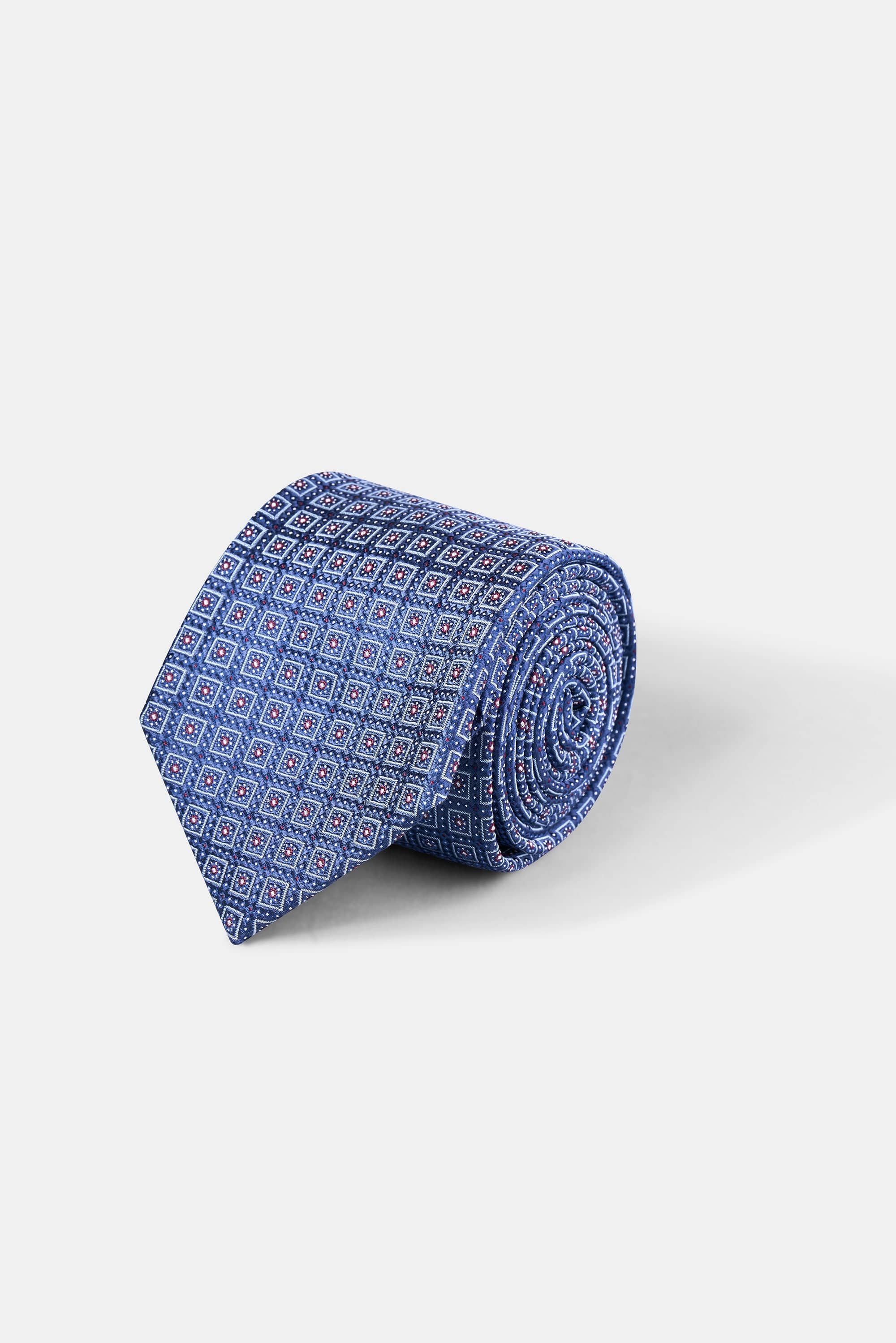 Woven Tie | 100 Percent Silk | Diamond Pattern | Atica Man