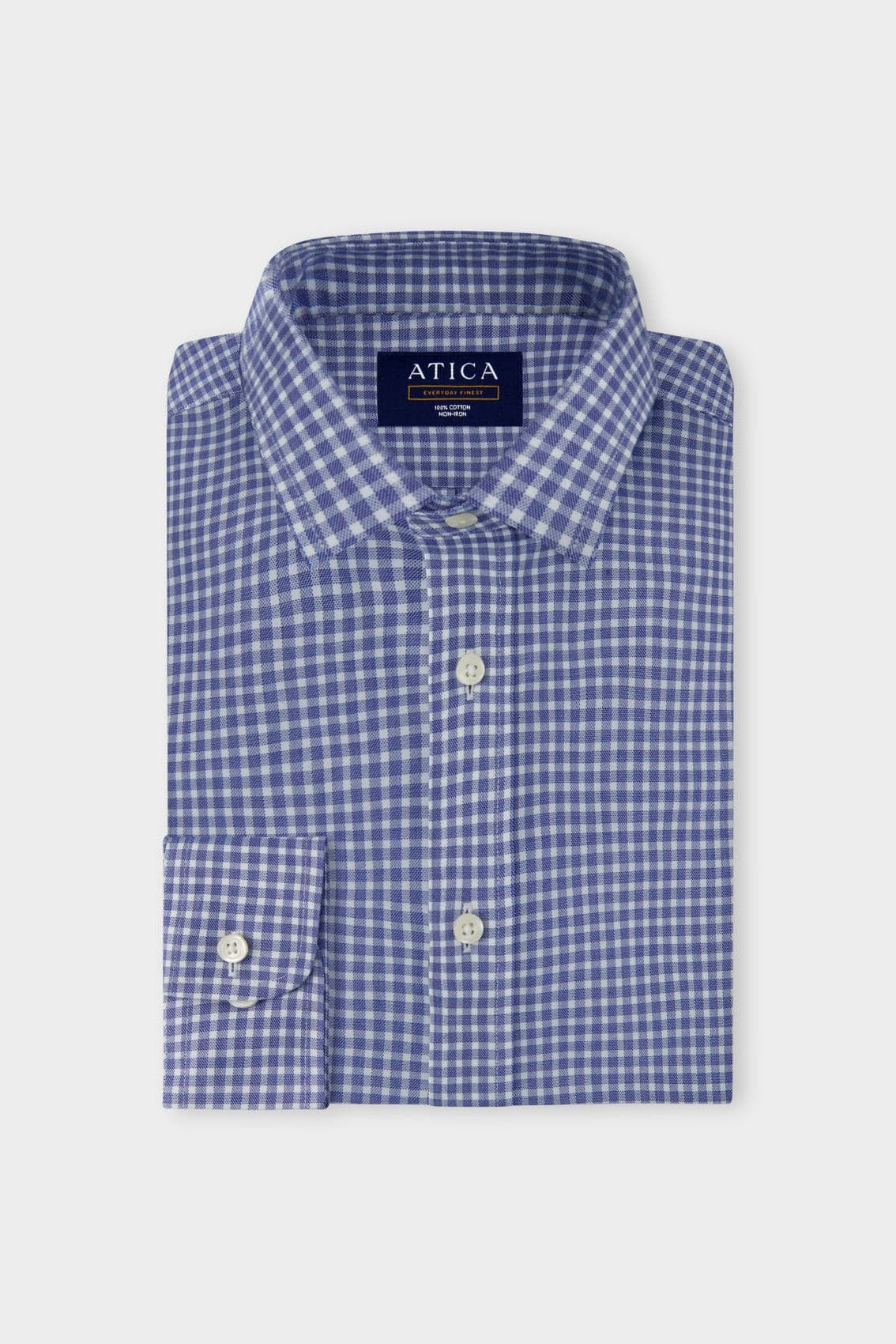 EVERYDAY Blue Gingham Shirt | Atica Man
