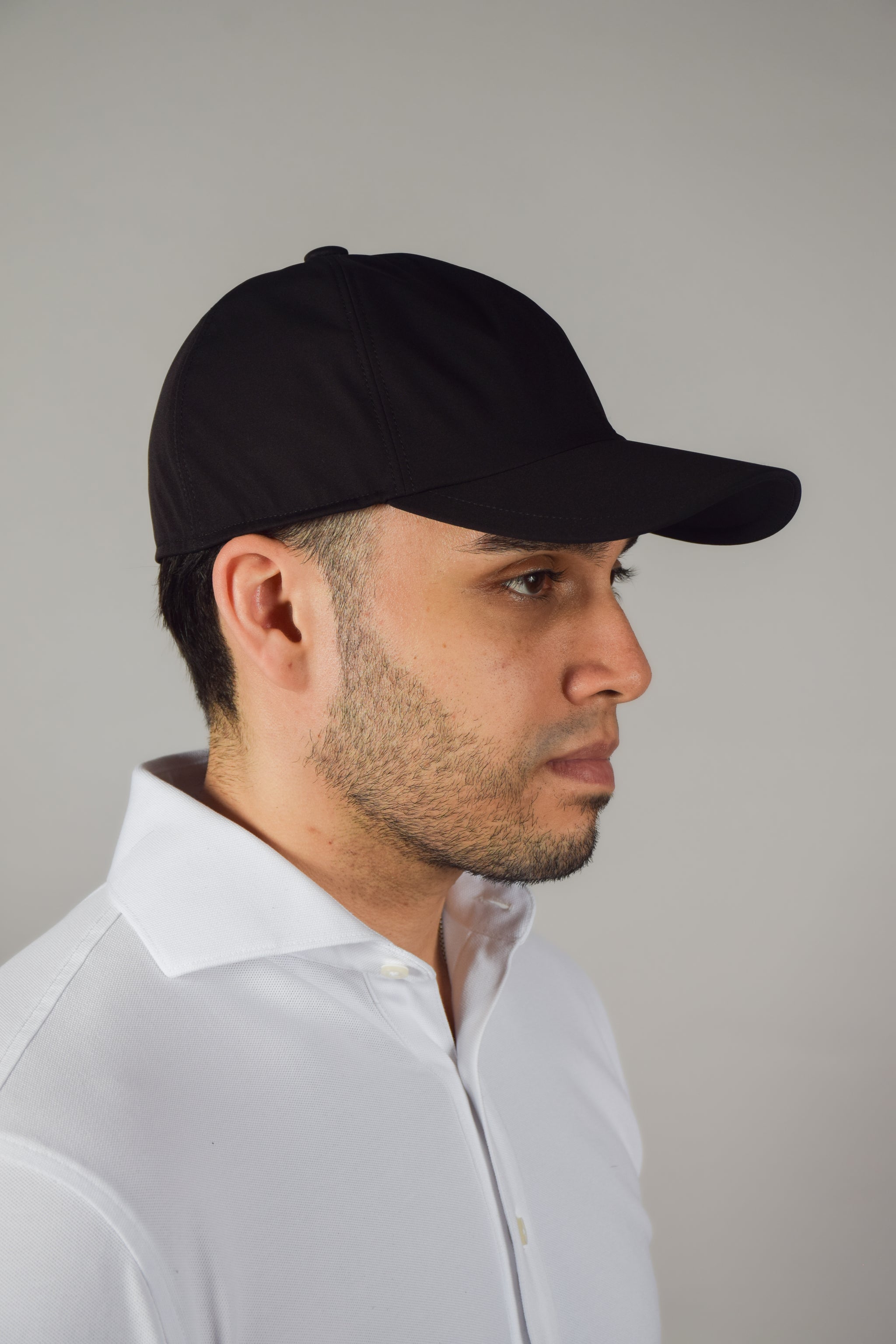 Rainproof Baseball Cap - Black | Atica Man