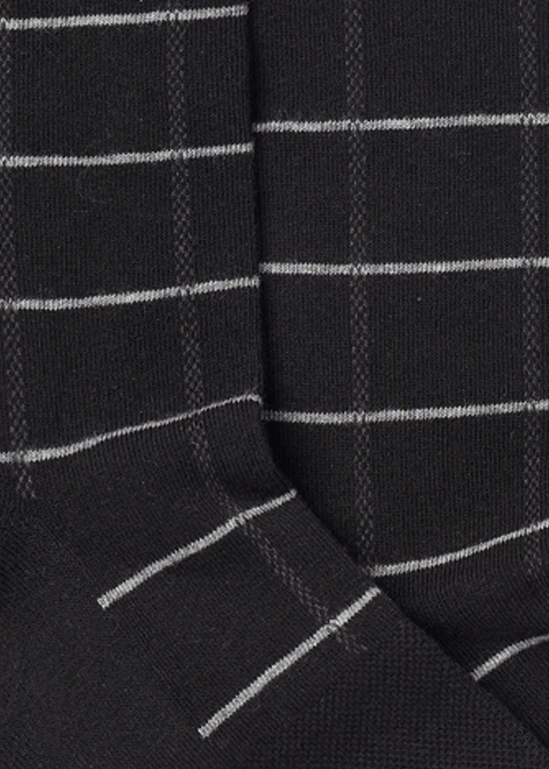 Everyday Comfort Socks - Straight Line Pattern | Atica Man