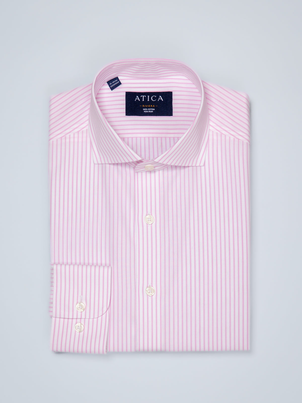 Riviera Pink Bengal Stripe Shirt | Atica Man